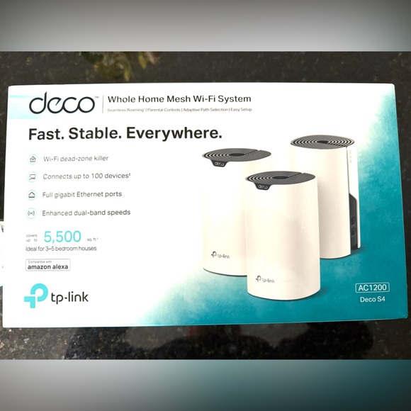 Deco | Networking | Tplink Deco Whole Home Mesh Wifi System Covers Up ...